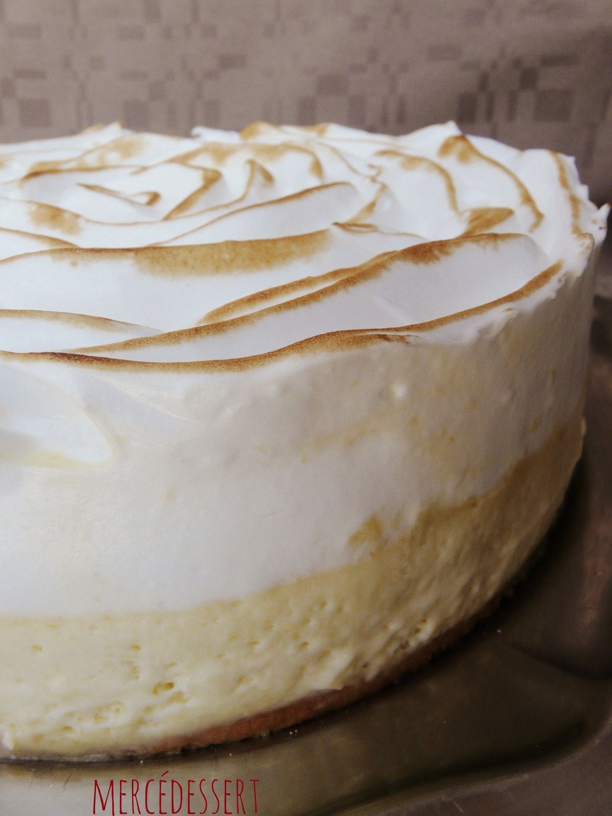Entremets citron meringué - Mercédessert