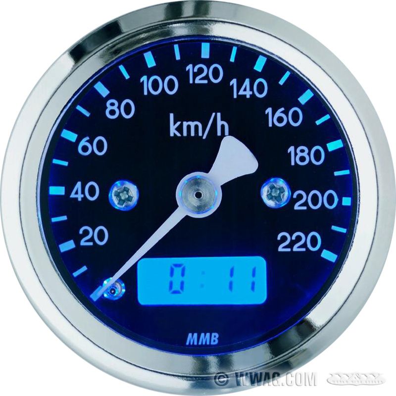 Compteur/Tachymètre électronique MMB Basic - Compteur Moto Vintage ...