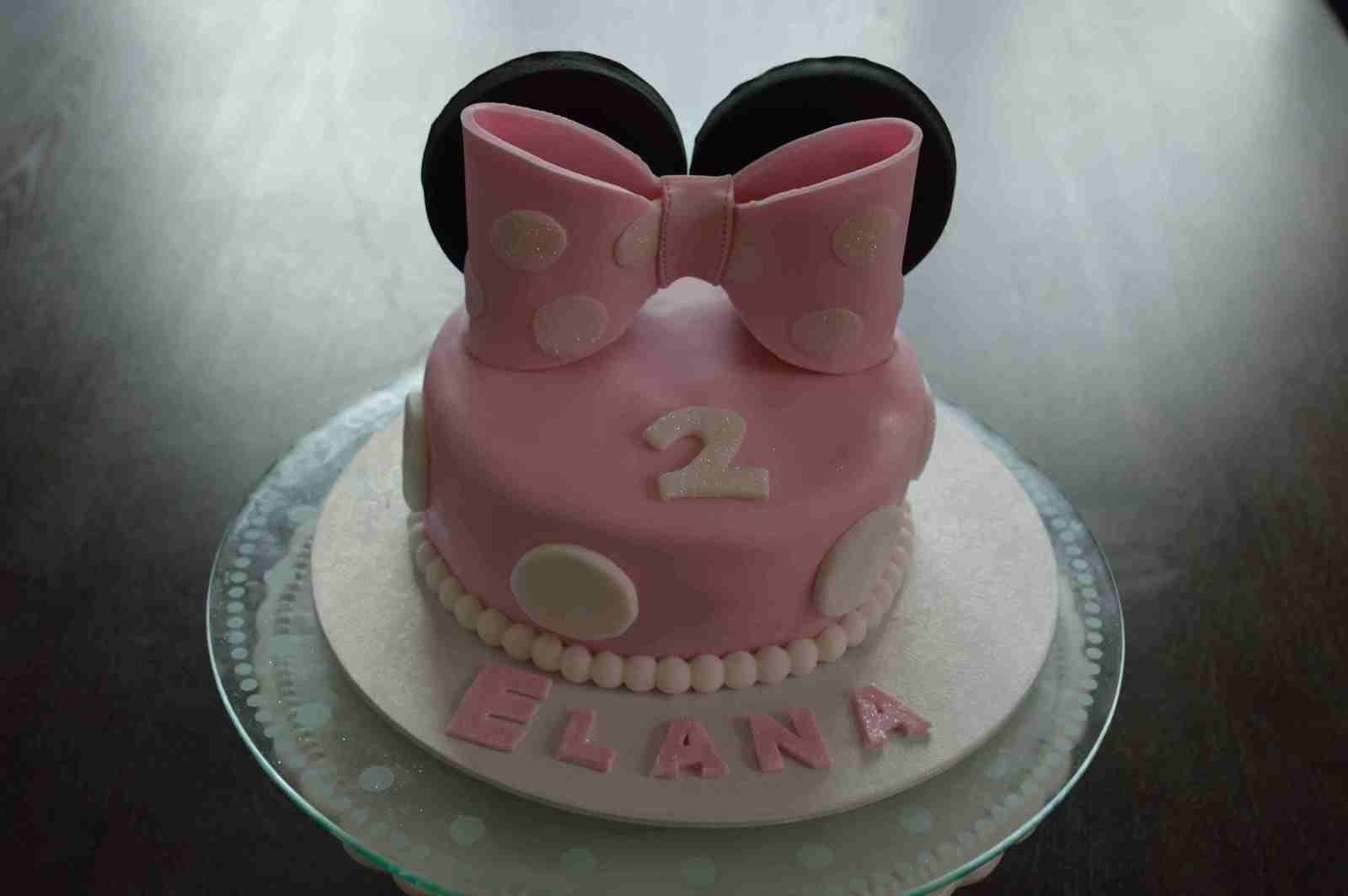 Gâteau Minnie - make a wish come true