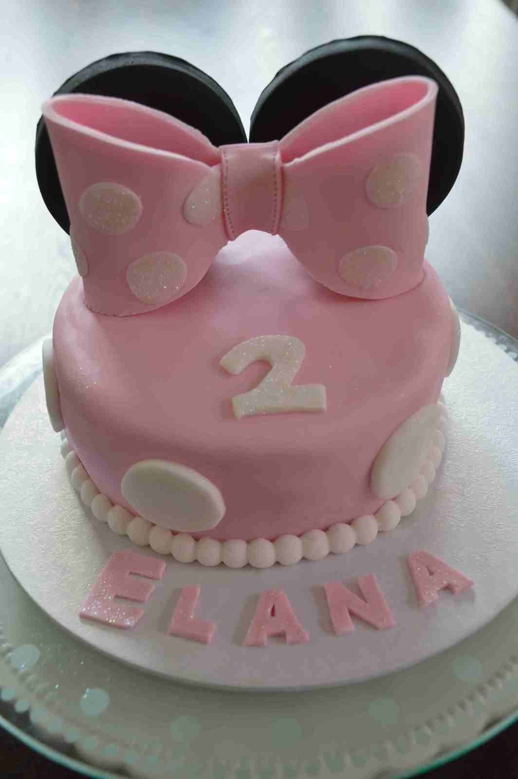 Gâteau Minnie - make a wish come true