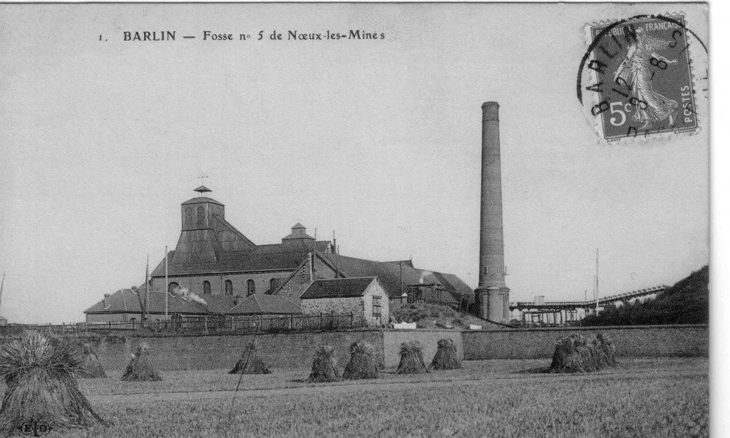 Les fosses de Barlin en 1927 - Barlin souvenirs