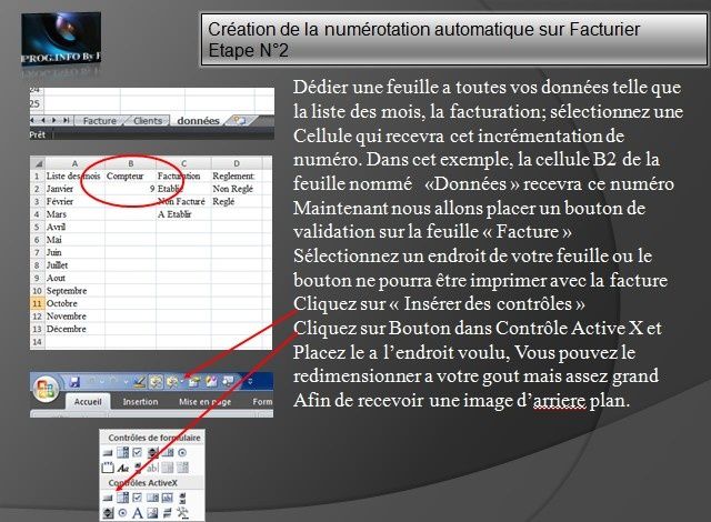 Excel: Numerotation Automatique - prog.infobyfc.overblog.com