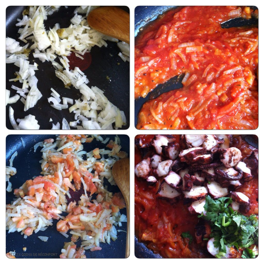 Daube d'ourite (pieuvre) - Petits coins de réconfort