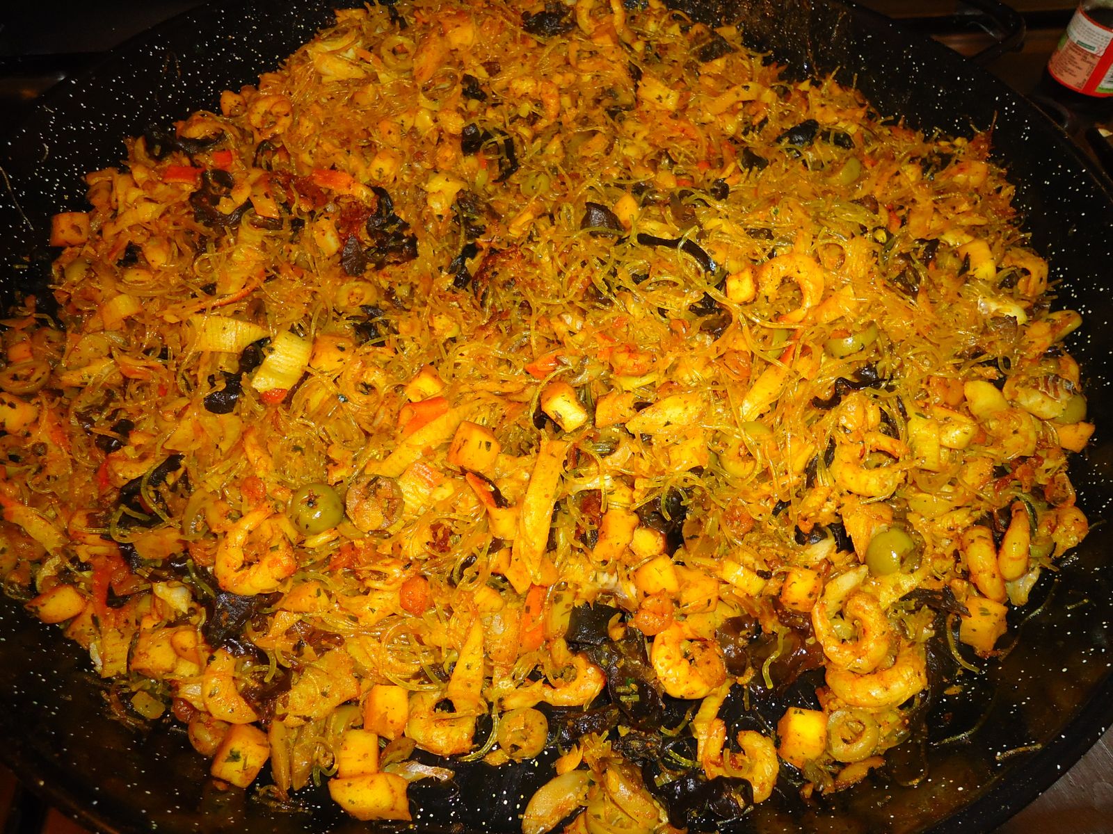 pastilla aux fruits de mer - Cuisine de Aziza