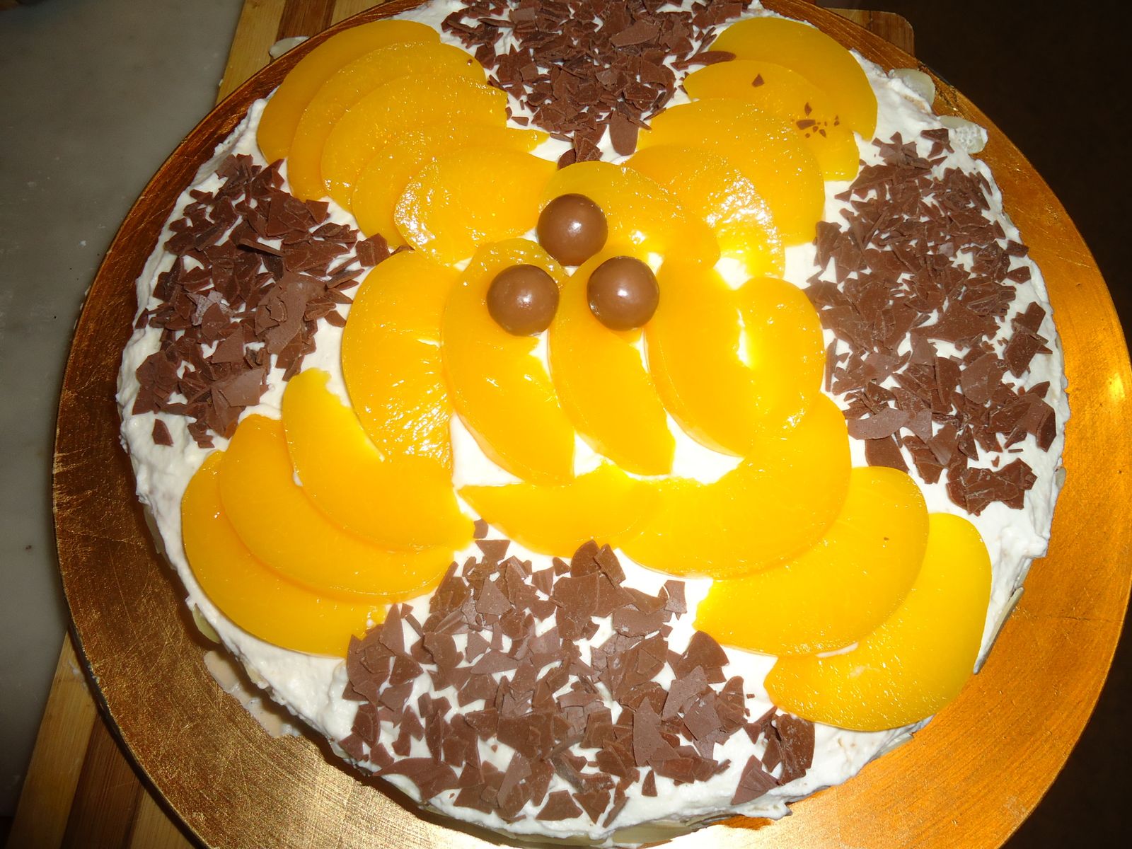 Génoise aux fruits - Cuisine de Aziza