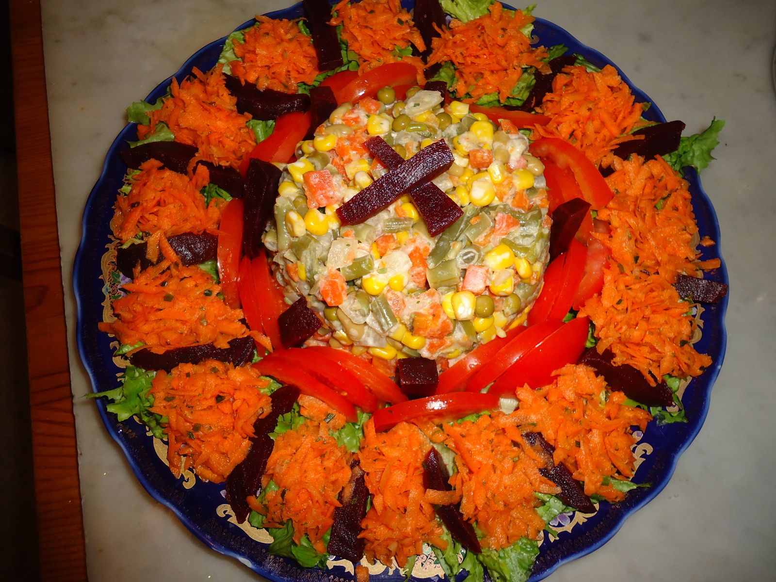 salade composée - Cuisine de Aziza