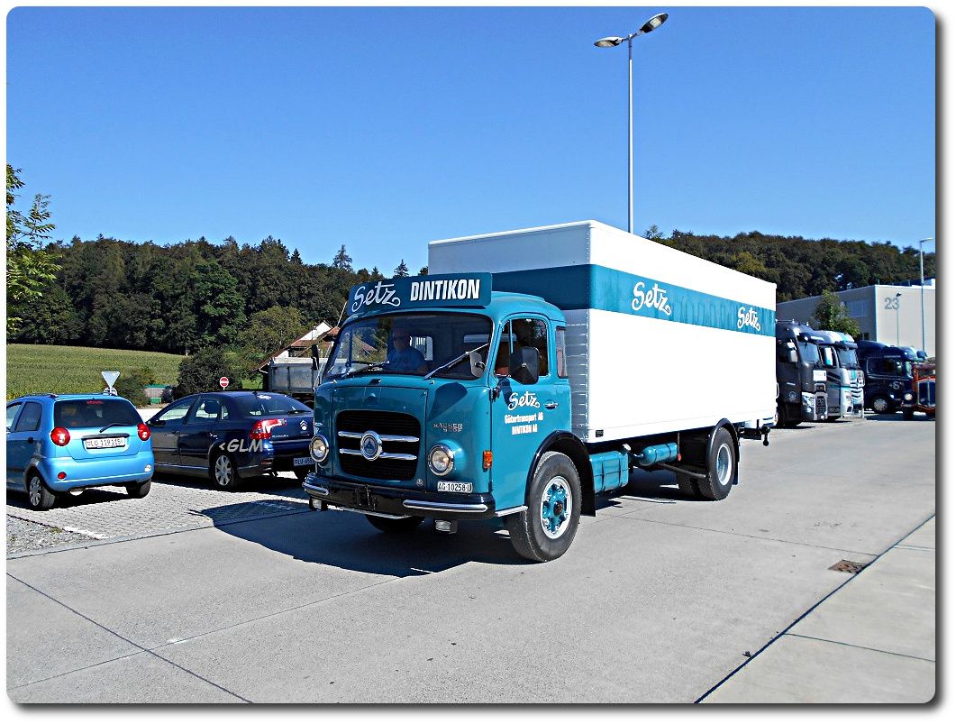 Saurer 5DF Setz - GLM C-TP-T- (Camions-TP-Train)