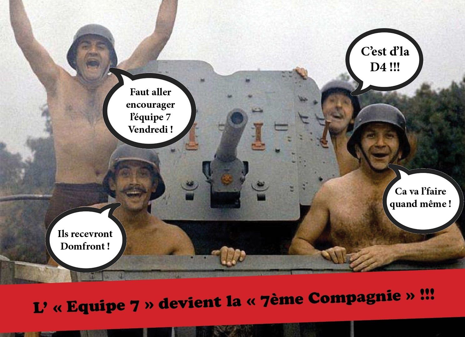 On va retrouver la 7ème Compagnie ! - Tennis de Table : La Ferté Macé ...