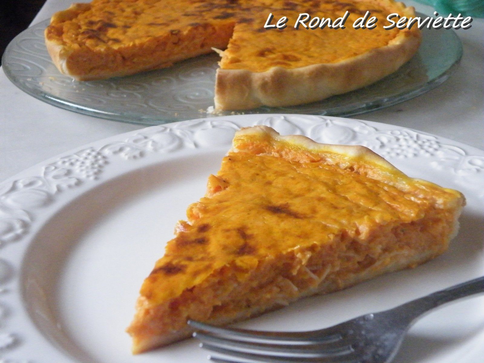 Ma tarte potiron muscade - Le Rond de Serviette