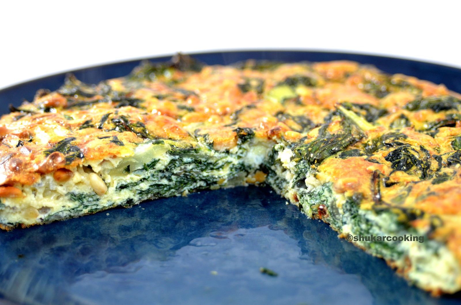 Omelette Aux Blettes Ou Trouchia Cuite Au Four Shukar Cooking