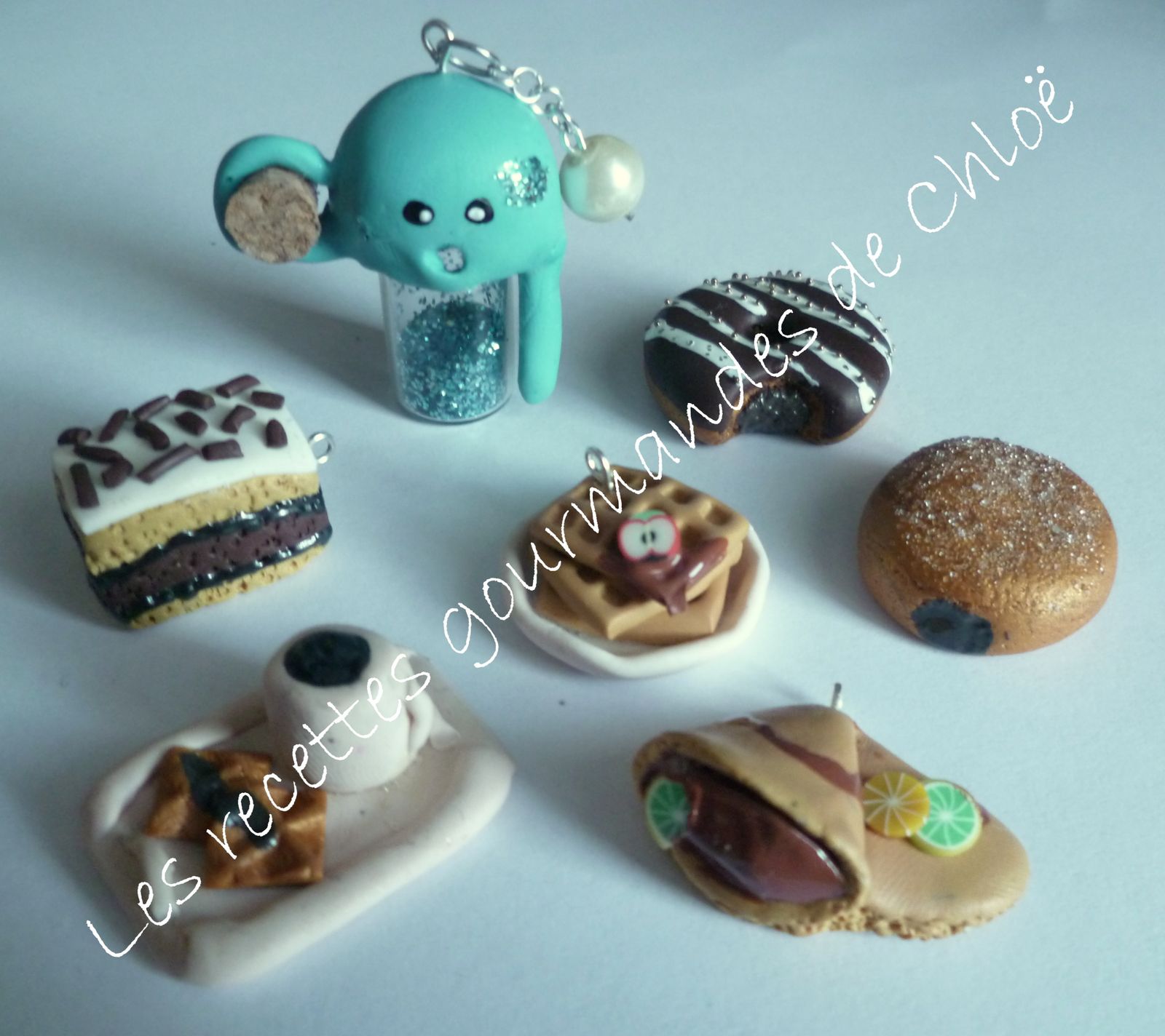 Mes créations FIMO (1) - Les recettes gourmandes de Chloë