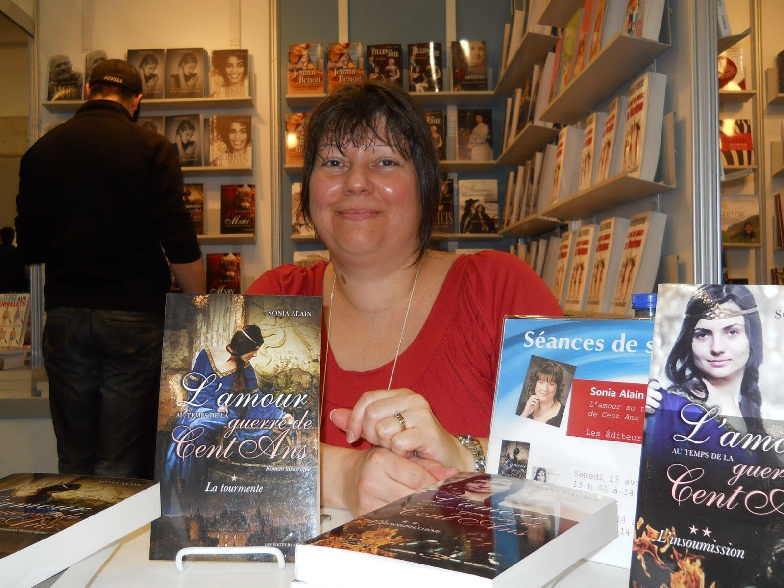 Dédicaces au Salon du livre de Québec - Sonia Alain, auteure