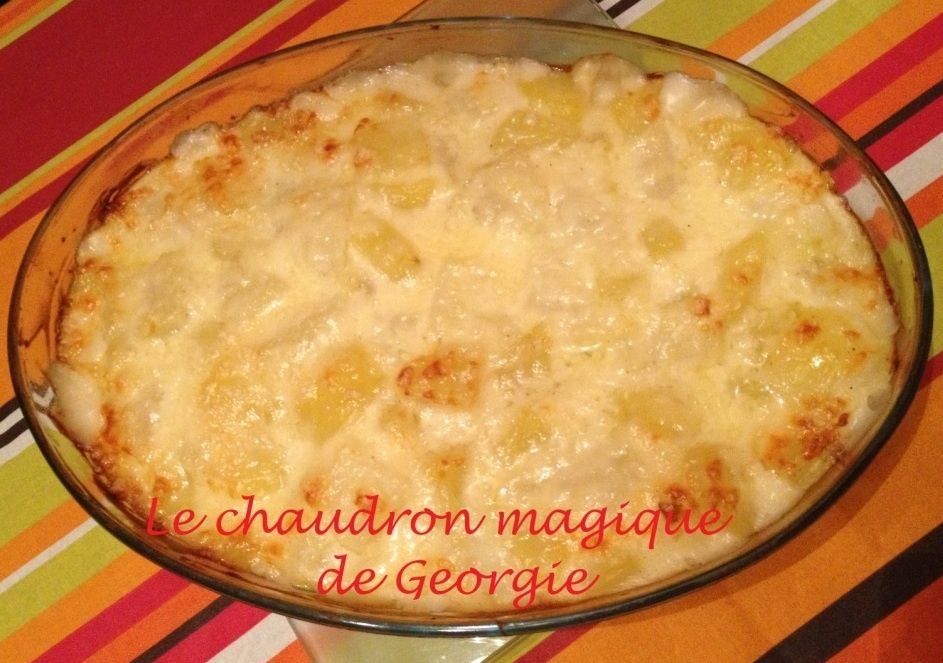 Gratin de pâtisson et pommes de terre WW au Thermomix - Le chaudron magique