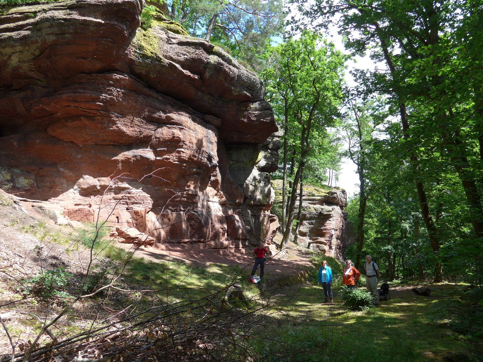 Tout autour du Rocher du Saut du Prince CHARLES, 14 kilomètres 500 ...