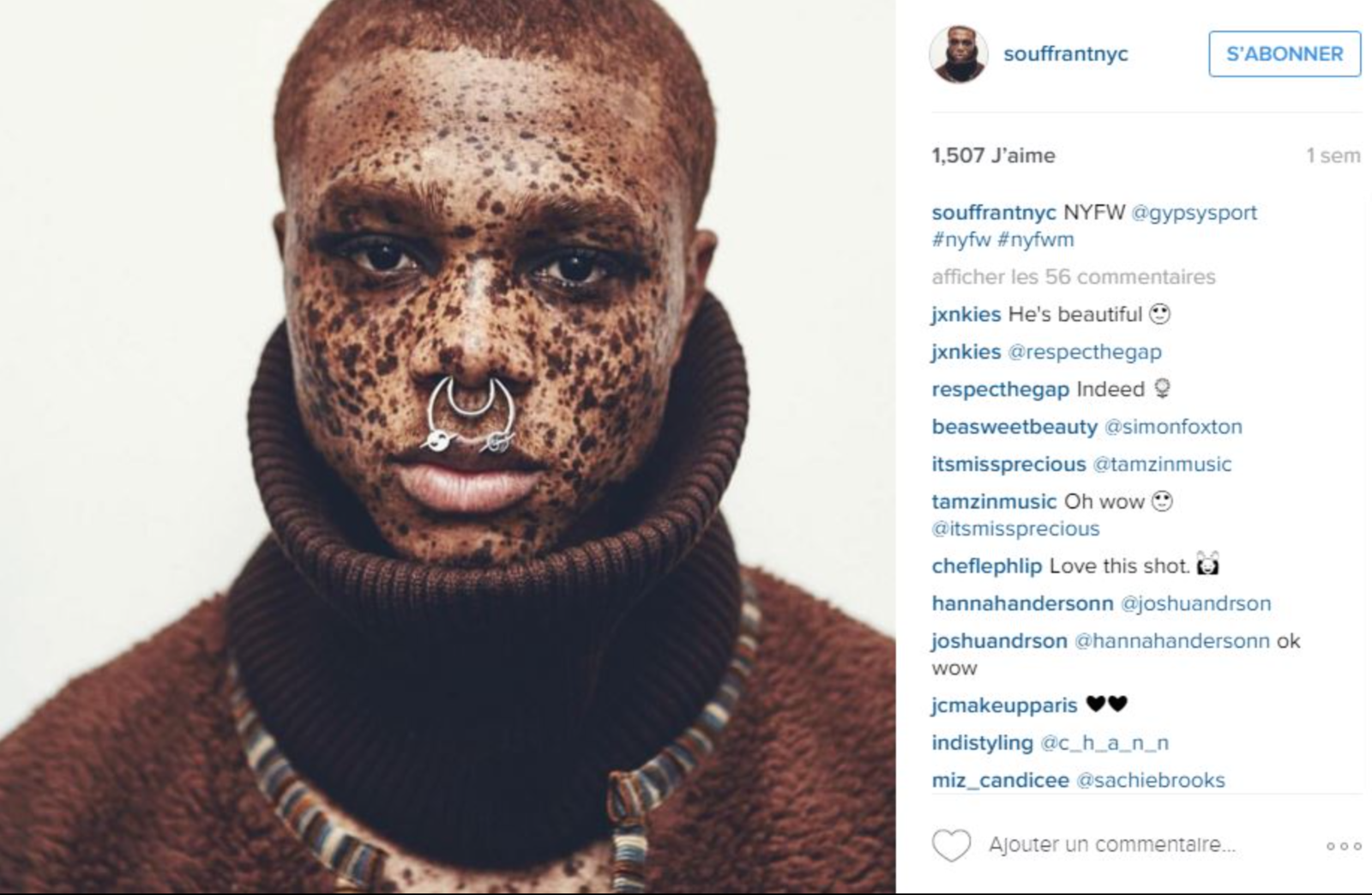 FOCUS : Ralph Souffrant...s'expose de plus en plus - FASH'MODELS AFRIK