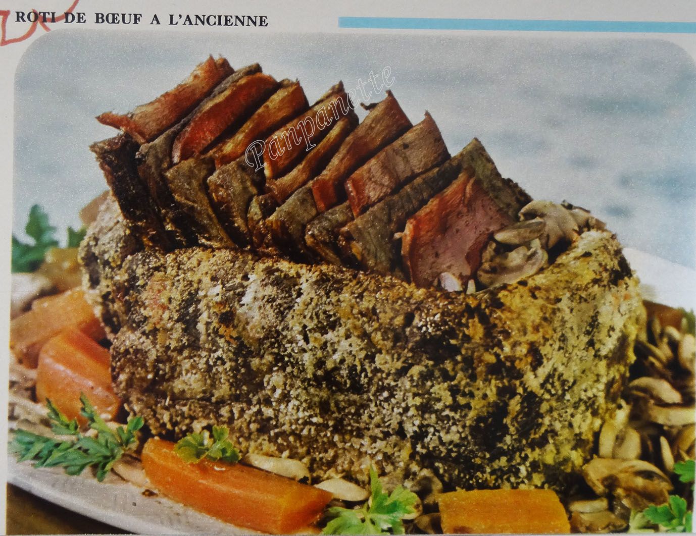 Rôti de boeuf à l'ancienne - Panpanette