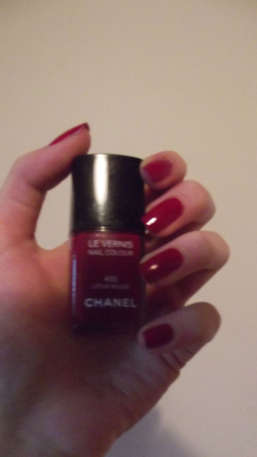 Chanel Lotus Rouge Nail Polish