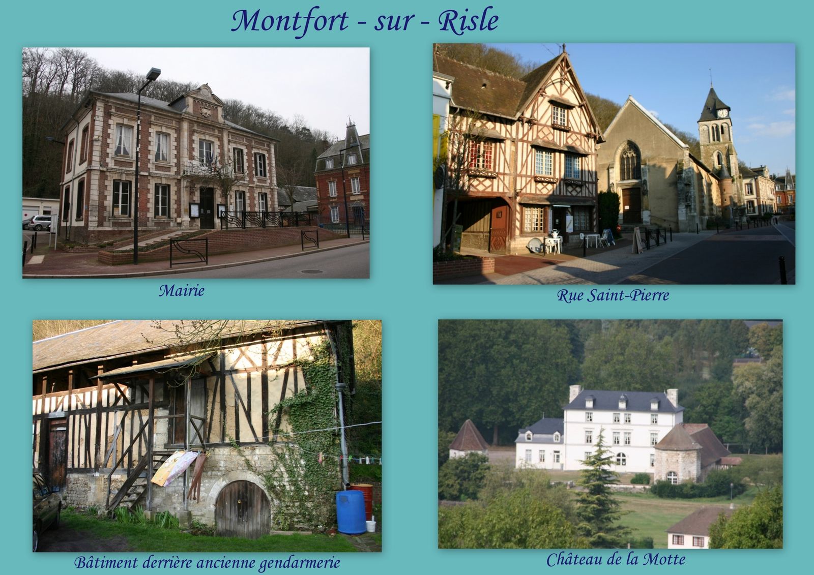 MONTFORT-SUR-RISLE - Archives Canton de Montfort / Risle