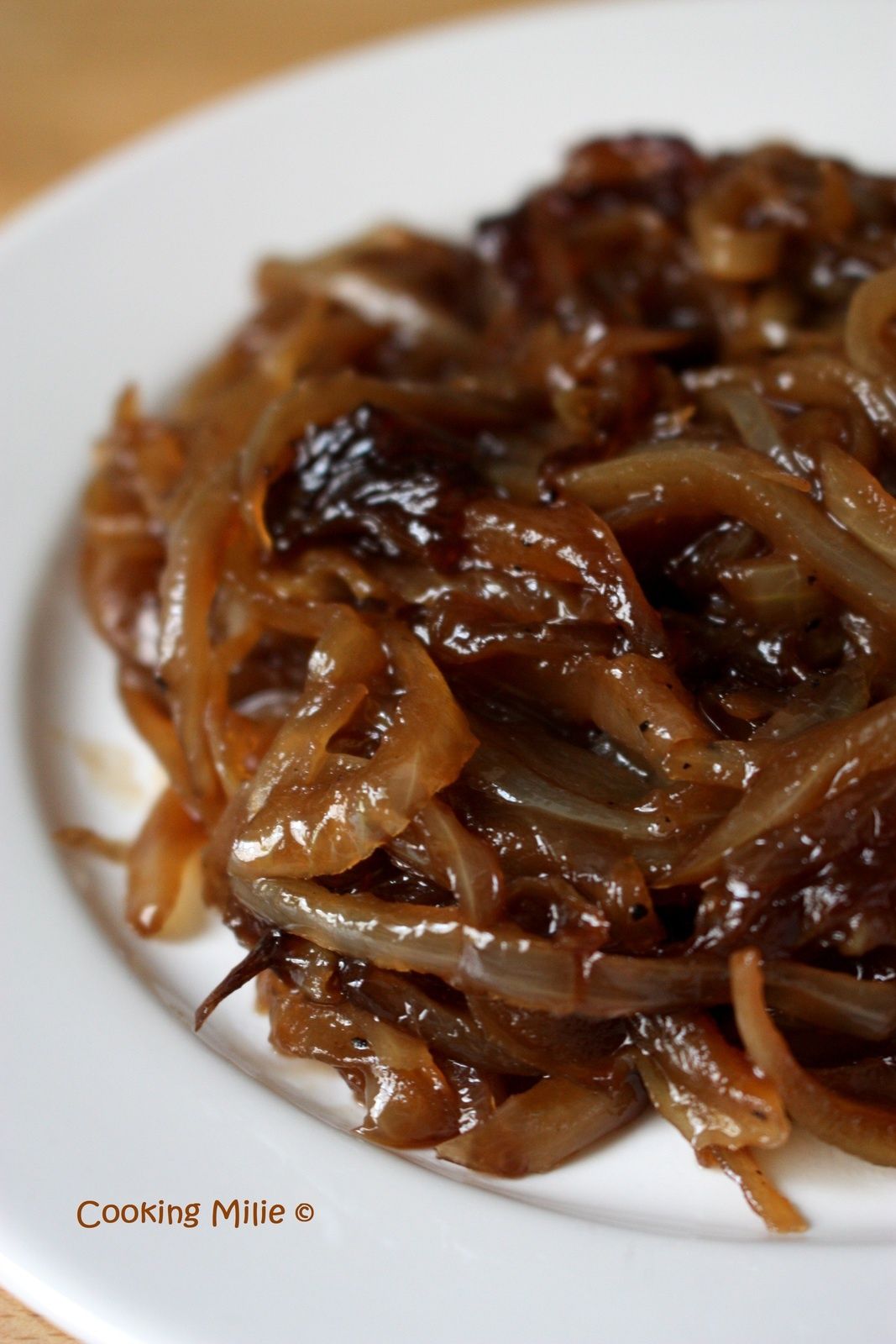 Confit d'oignon - Cooking Milie
