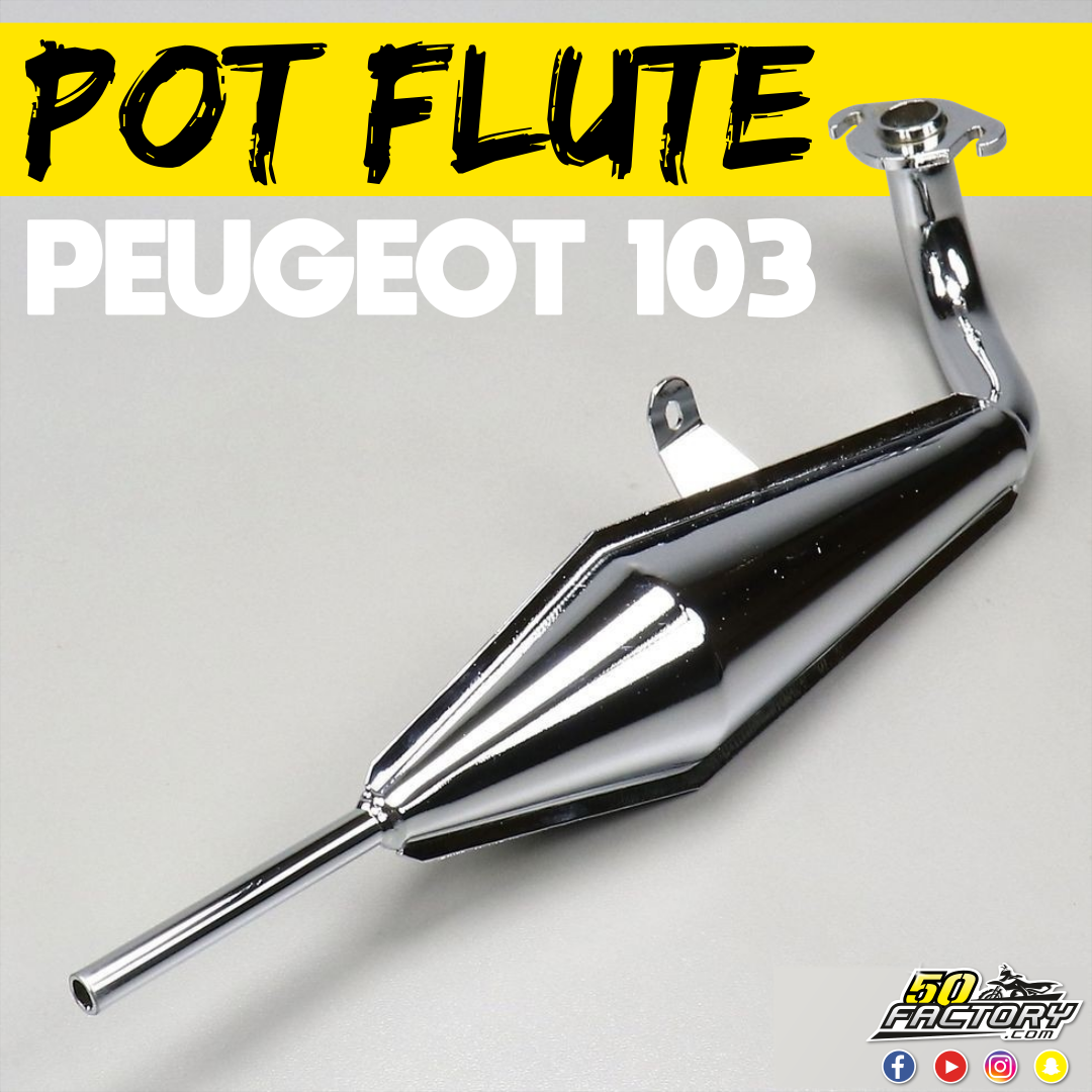 Le pot flûte pour Peugeot 103 ! - 50factory.com
