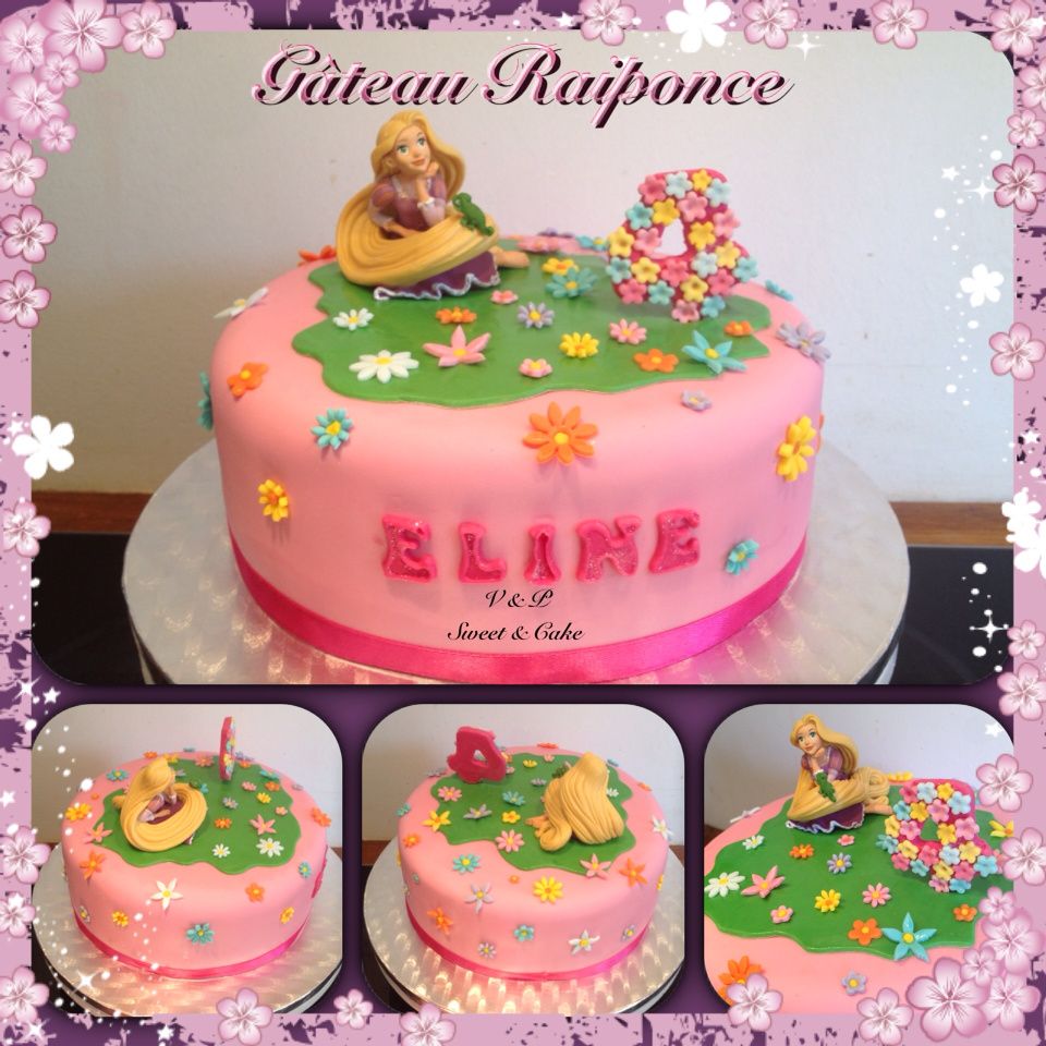 Gâteau Raiponce - Vanessa Sweet & Cake