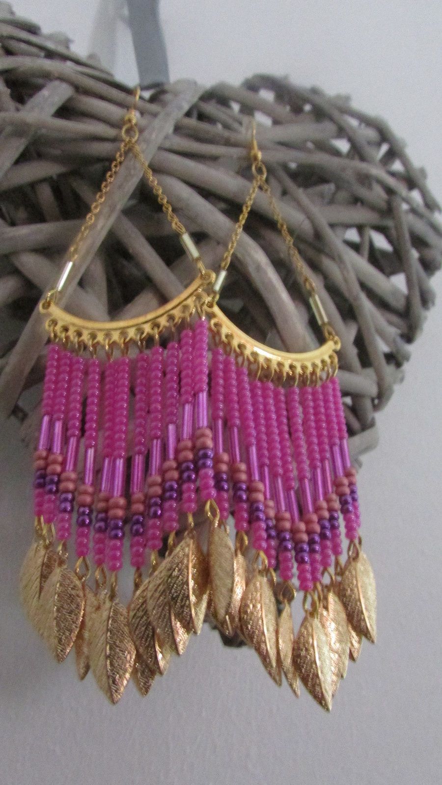 Mes nouvelles Boucles d'oreilles Cheyenne de chez MISDIBYDIANE - Glamorosa