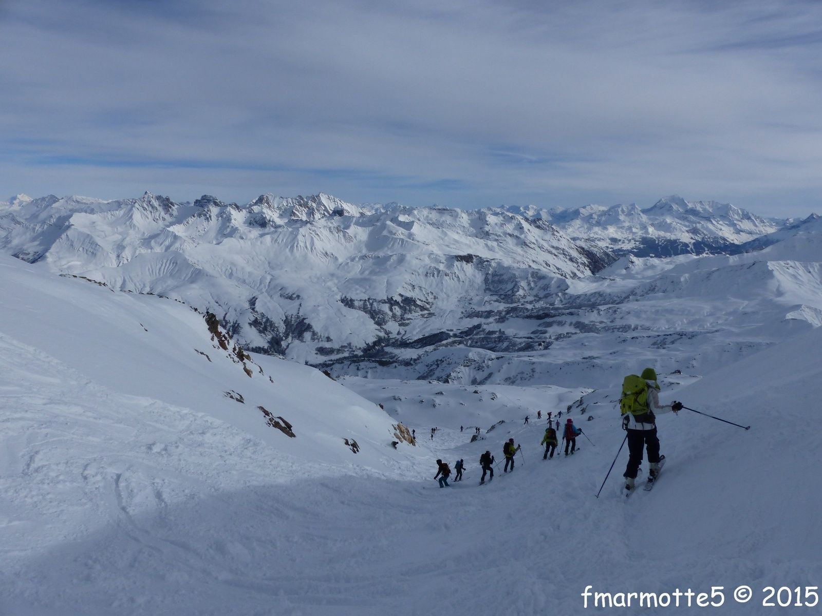 Le Grand Mont 2687 m. en ski de rando. - Le blog de FMarmotte5