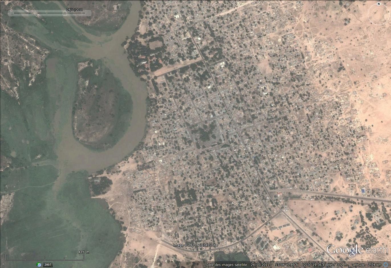 Damasak au bord du Komadugu au Nigéria - Paesaggio, paysages