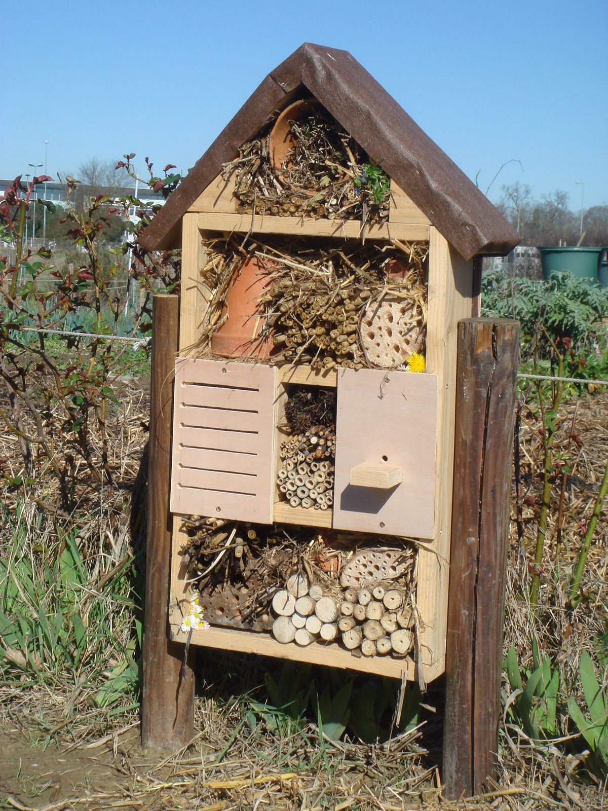 "Les Maisons à Insectes", des refuges pour la biodiversité aux Jardins ...