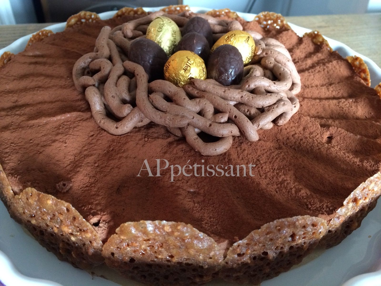 Gâteau Royal (ou Trianon) au chocolat - APpétissant.be