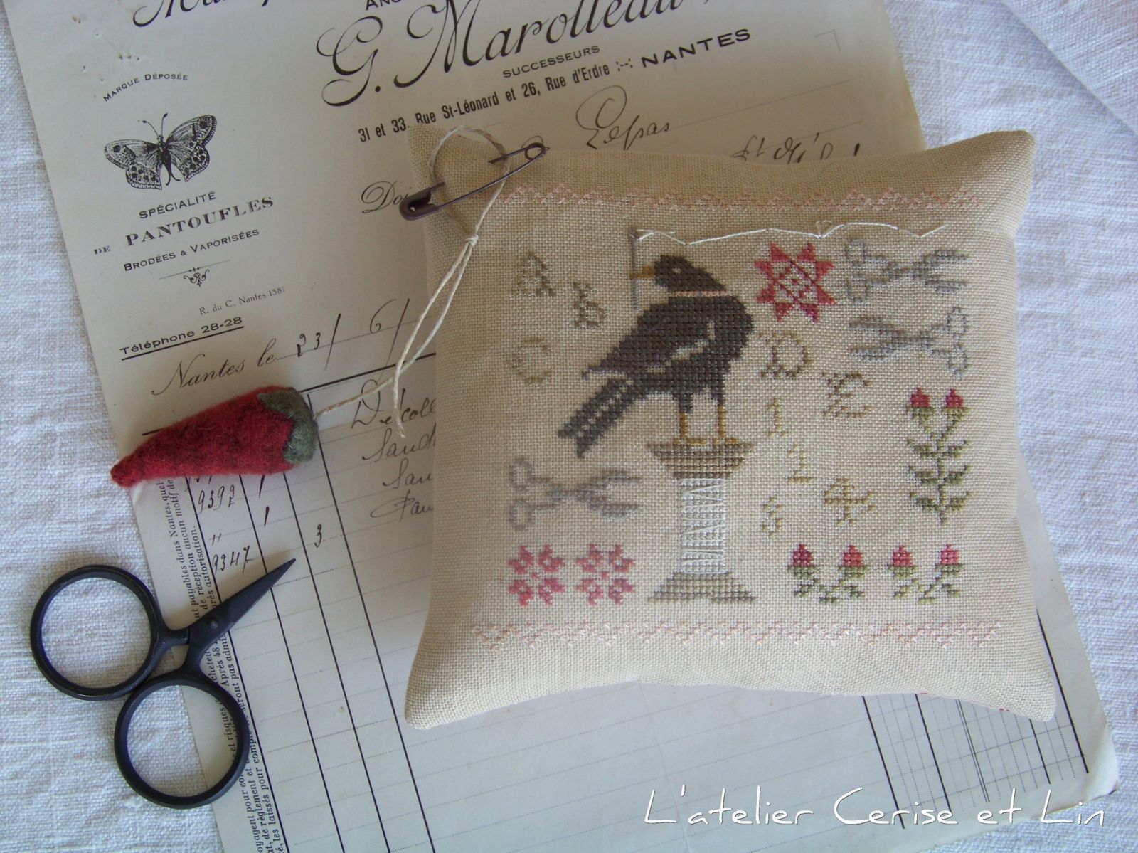 Sewing bird... - L'Atelier Cerise et Lin