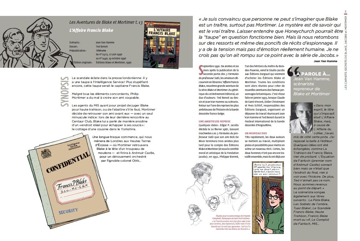 Le Blog Blake, Jacobs et Mortimer