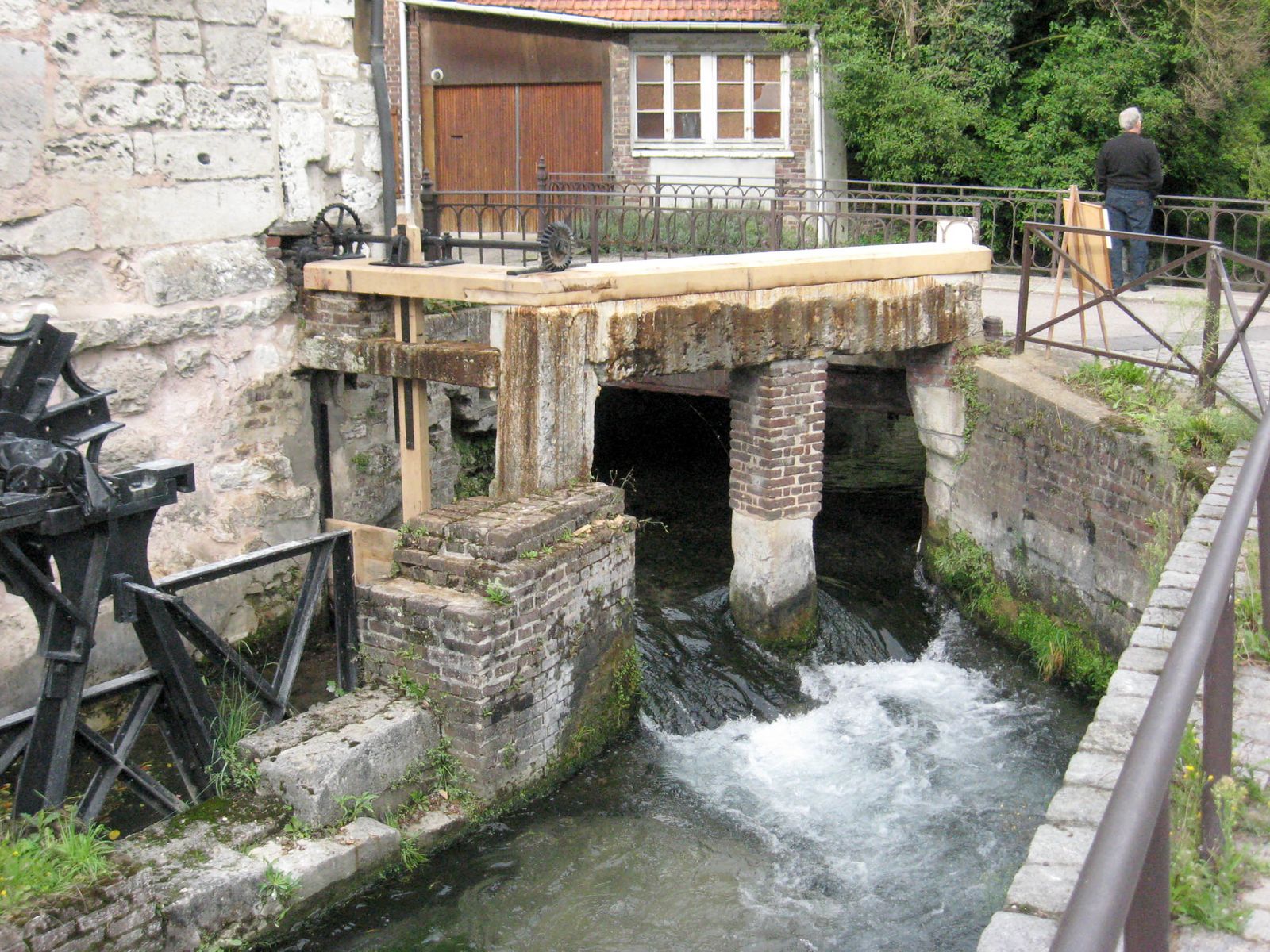 Le nouveau vannage est arrivé ! - Moulin de la Pannevert