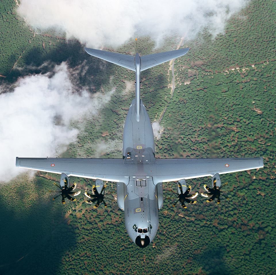 L’A400M en vol au salon du Bourget - RP Defense