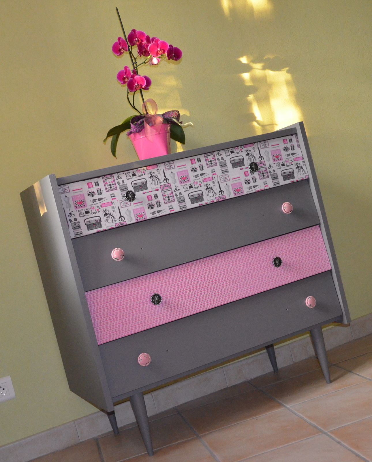 Comment relooker une commode avec du tissu? - MYL et une idées créatives