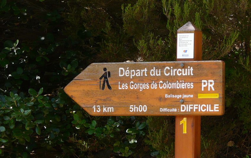 Rando : les Gorges de la Colombières (34) - Le Blog de Patrice