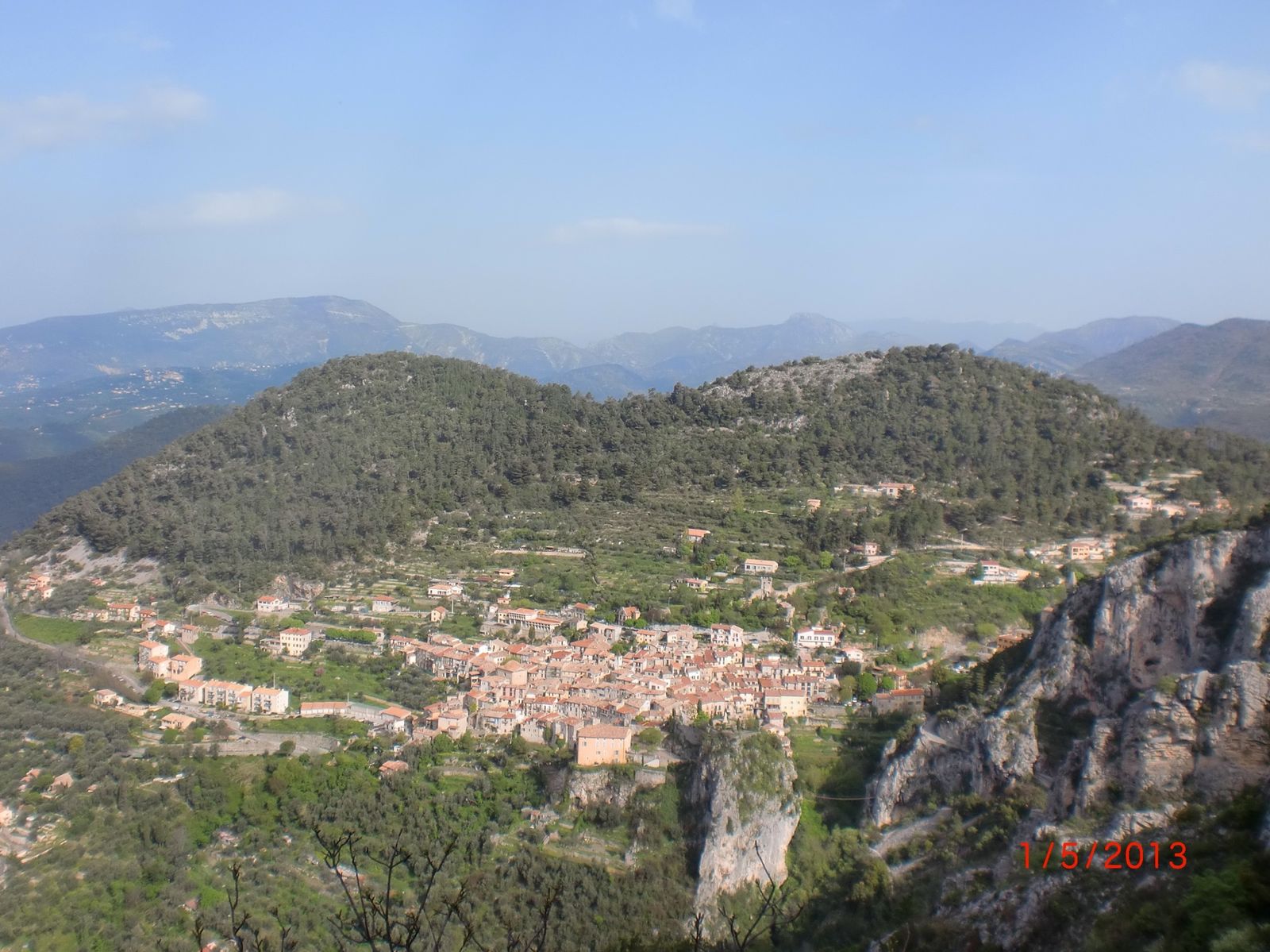 Nice, Monaco, Menton, col de la Madone, Peille, col Châteauneuf, col d ...