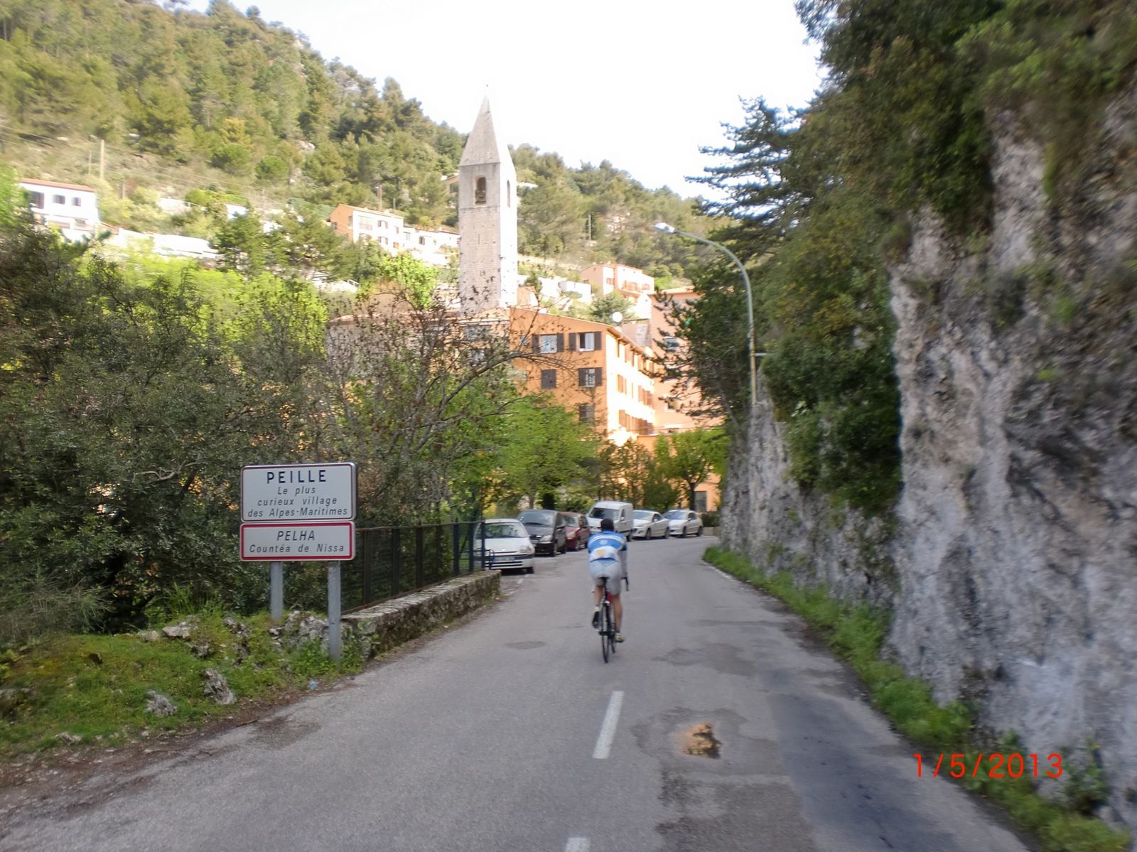 Nice, Monaco, Menton, col de la Madone, Peille, col Châteauneuf, col d ...