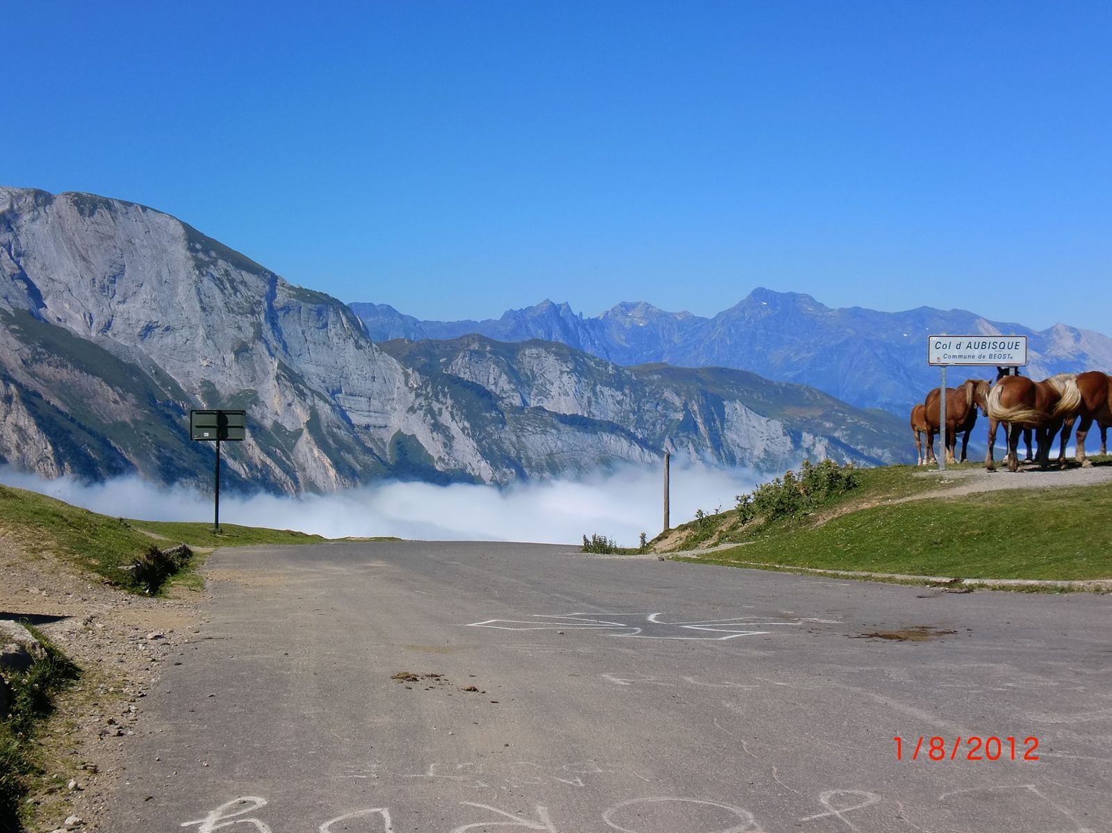 Traversée des Pyrénées 2012 - étape 7 : Luz Saint Sauveur - Arette ...