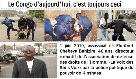 En mémoire de Floribert Chebeya et de Fidèle Bazana - Mouvance Partenia