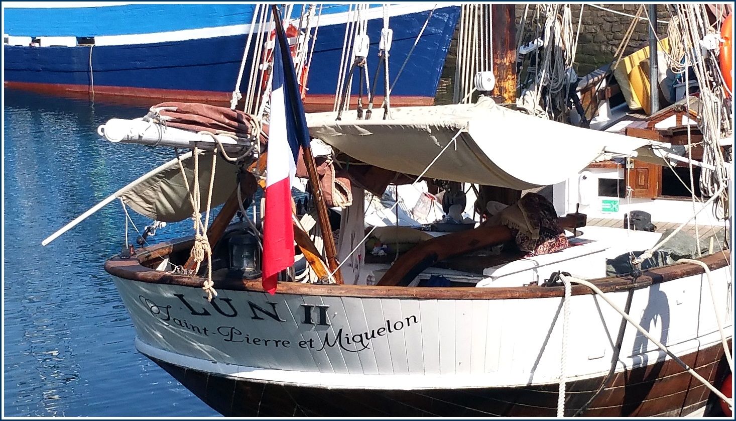 301 - LUN II, galéasse norvégienne de 1914, gréée en ketch aurique ...