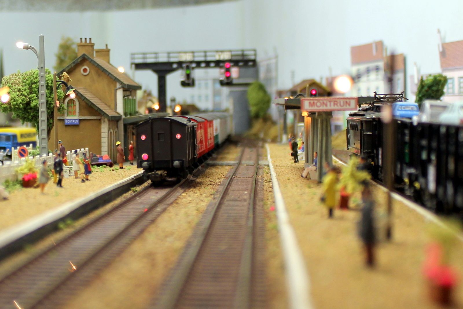 photos - Le réseau de trains HO de Gérard