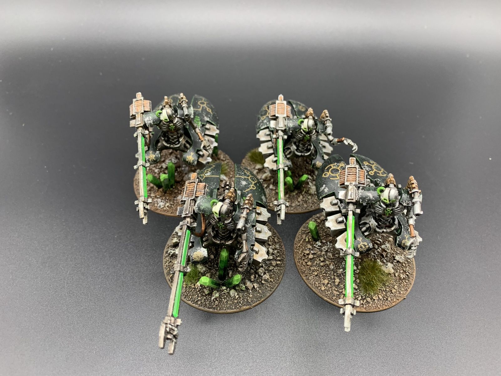 Warhammer 40000: Necrons - Heavy Destroyers - LE BLOG DE DARKMOUL