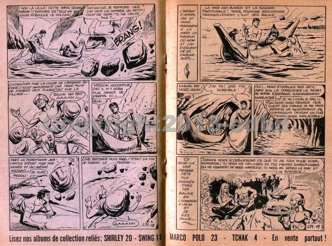 Akim bimensuel n°279 du 15 mars 1971 - Bandes dessinées disparues - cdbd