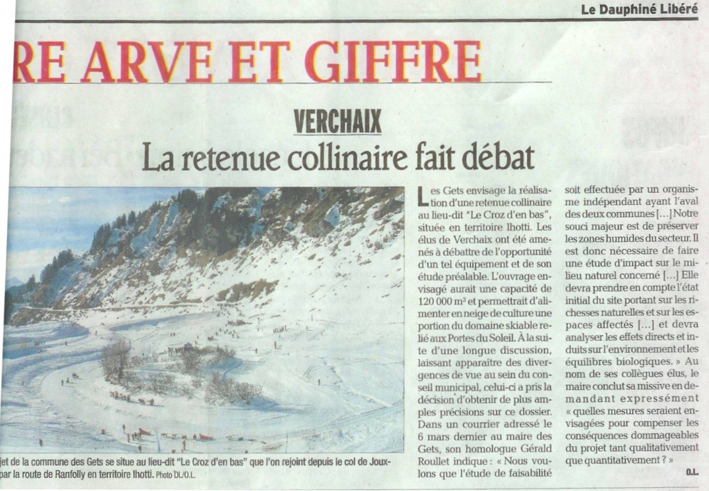 Quand la commune des Gets s'occupe de l'aménagement du territoire de ...