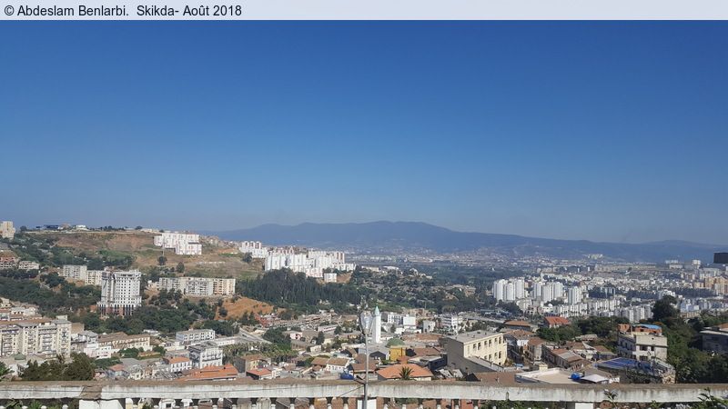 Skikda à travers des photos inédites (12) : Skikda vue à partir de la ...