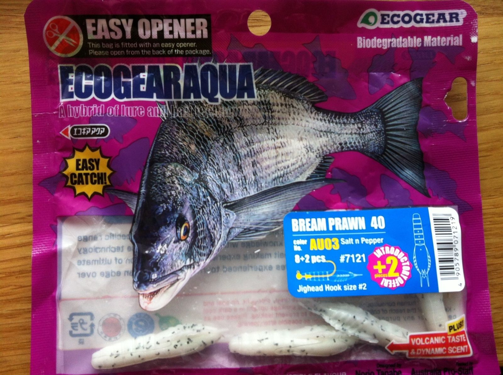 Ecogearaqua Shrimp - Le blog de rockfishing-game