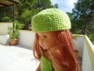 Toque pour poupée chéries de corolle - Le blog de iaia tri-cro-coud