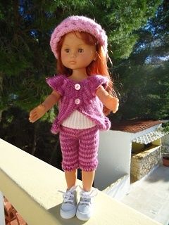 Tenue à la tresse pour poupée chéries de corolle. - Le blog de iaia tri-cro-coud