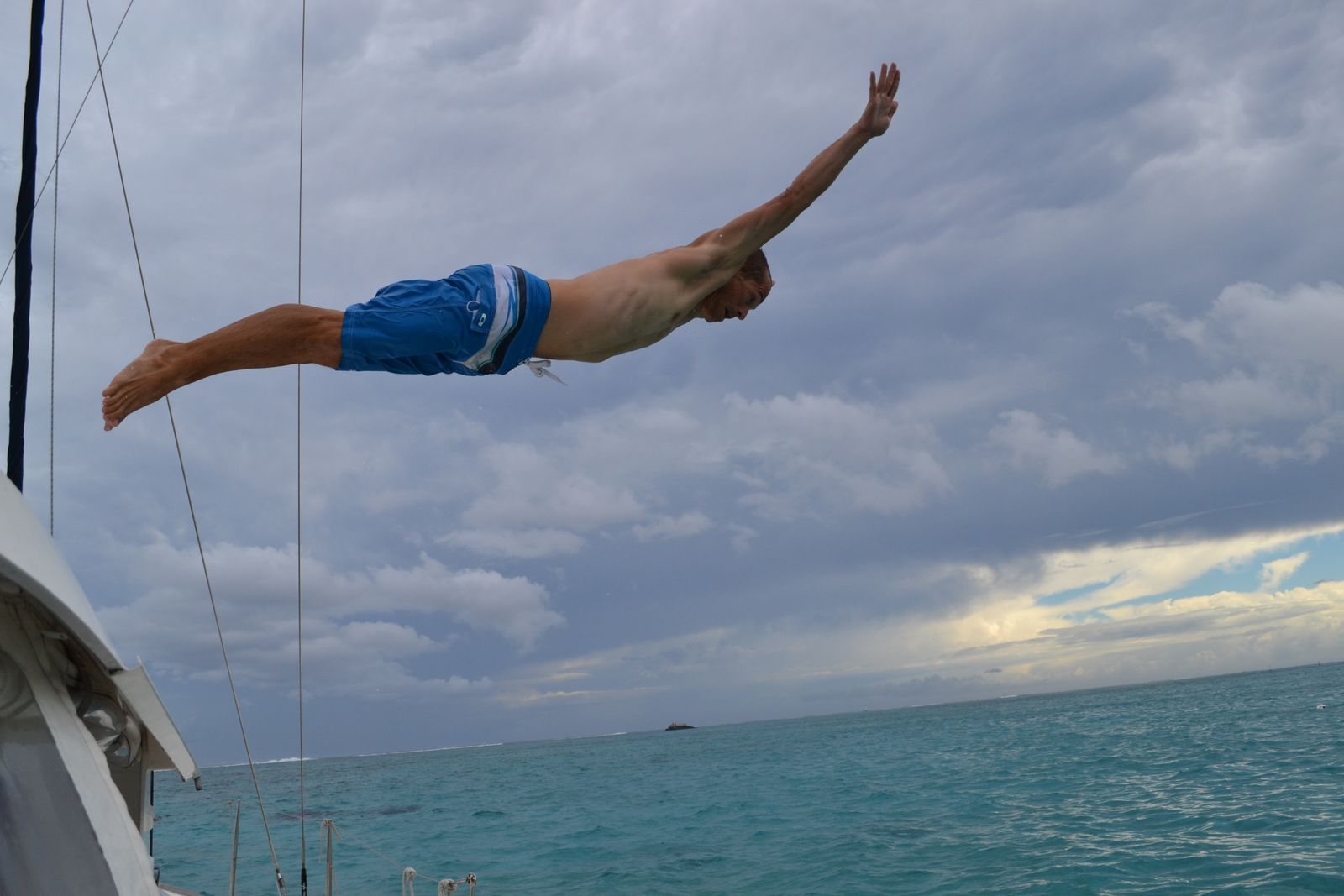 Bateau sur l'eau... - La Semet family en Polynésie